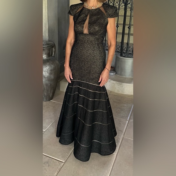 Angel Sanchez | Dresses | Angel Sanchez Ball Gown Formal Dress Black ...